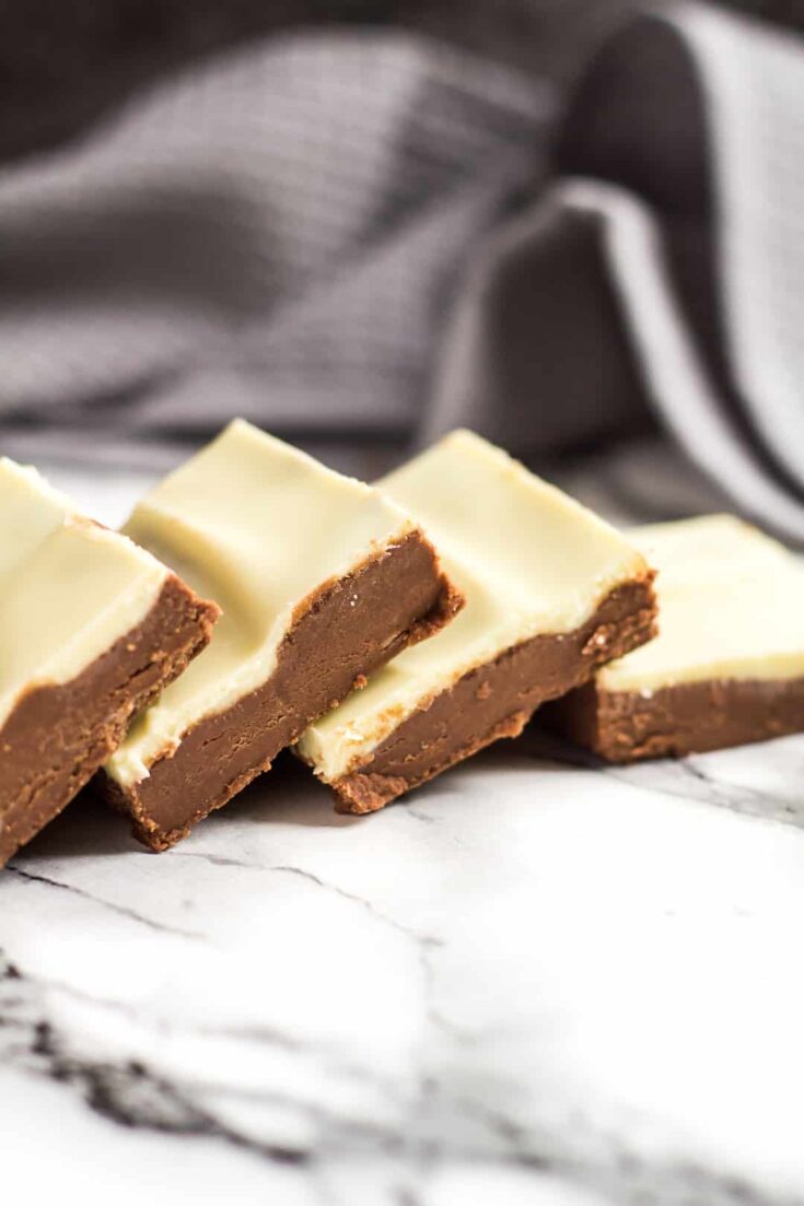No-Bake White Chocolate Nutella Bars - Simply Bake
