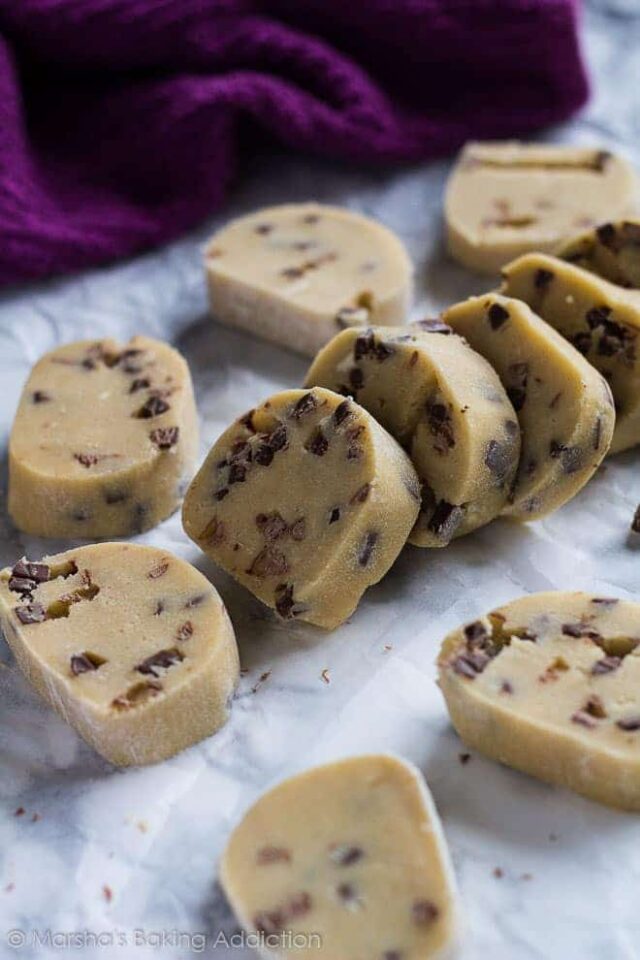 Chocolate Chip Slice 'n' Bake Cookies - Simply Bake