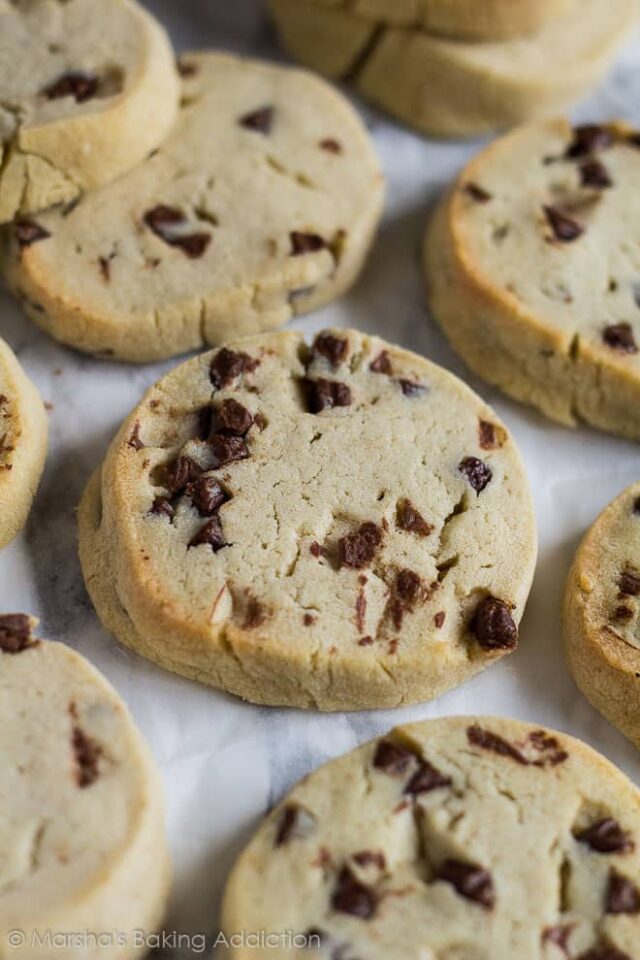 Chocolate Chip Slice 'n' Bake Cookies - Simply Bake