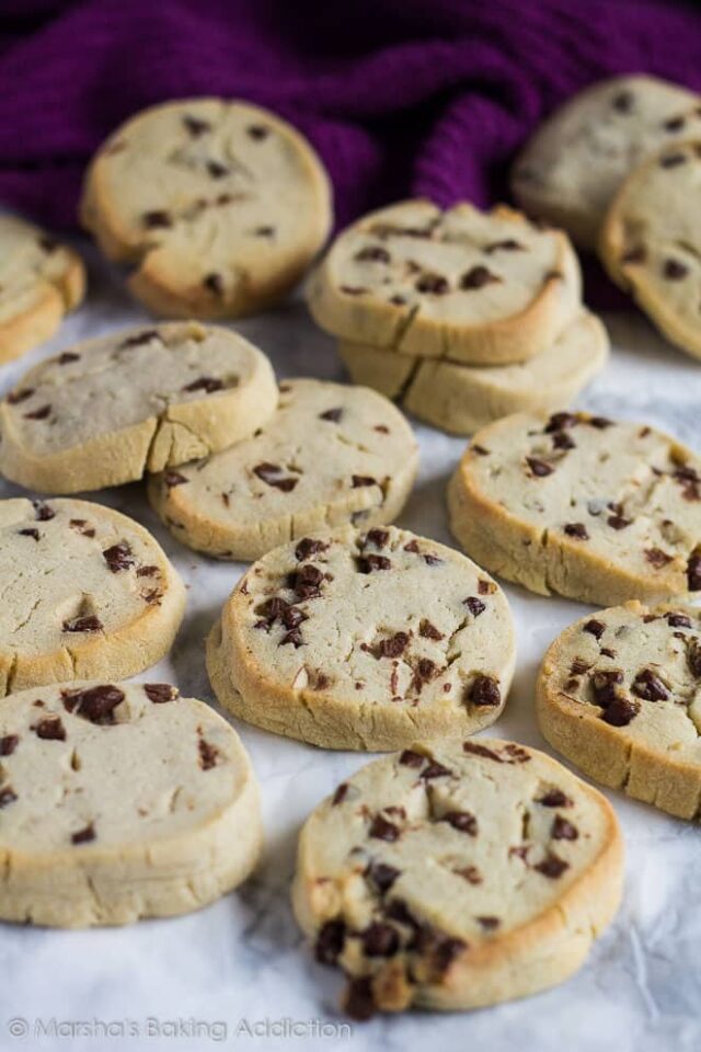 Chocolate Chip Slice 'n' Bake Cookies - Simply Bake