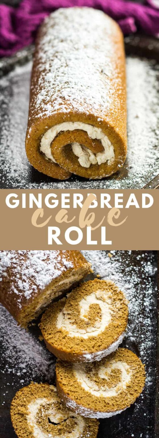 Gingerbread Cake Roll - Simply Bake