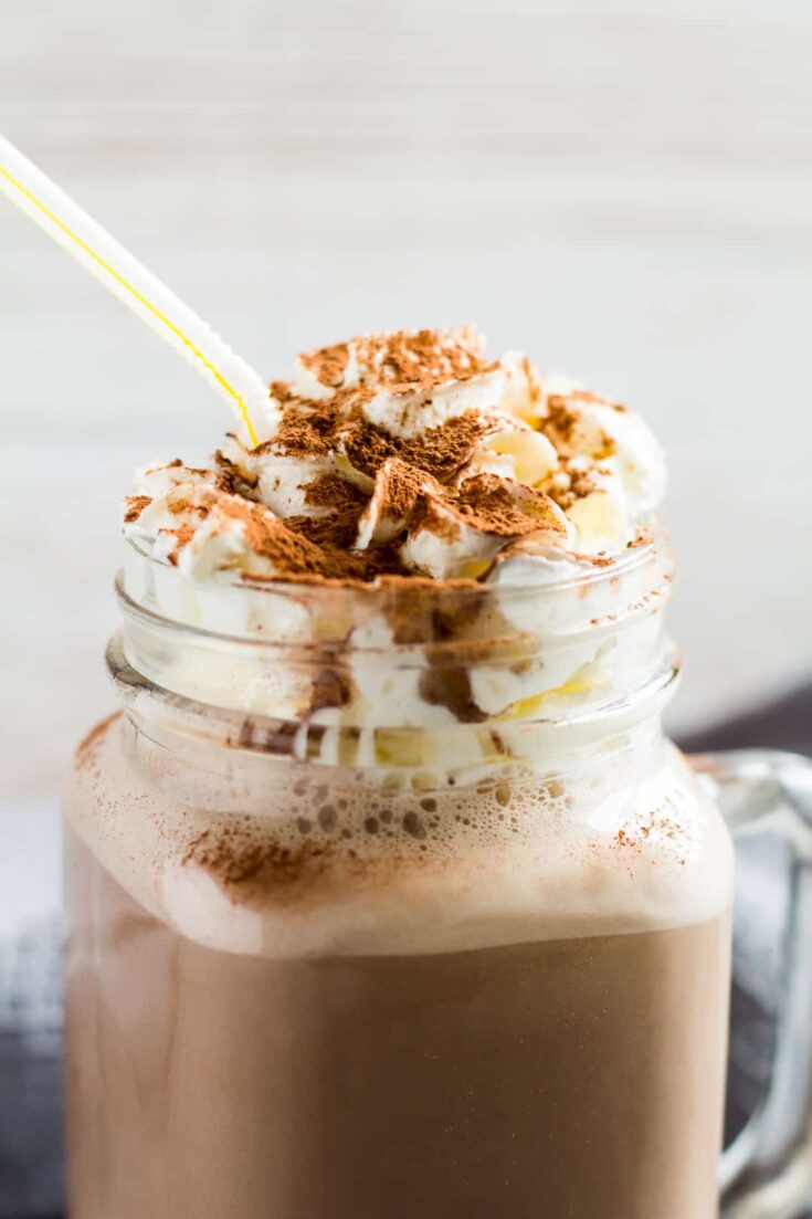 Chocolate Nesquik Milkshake - Simply Bake