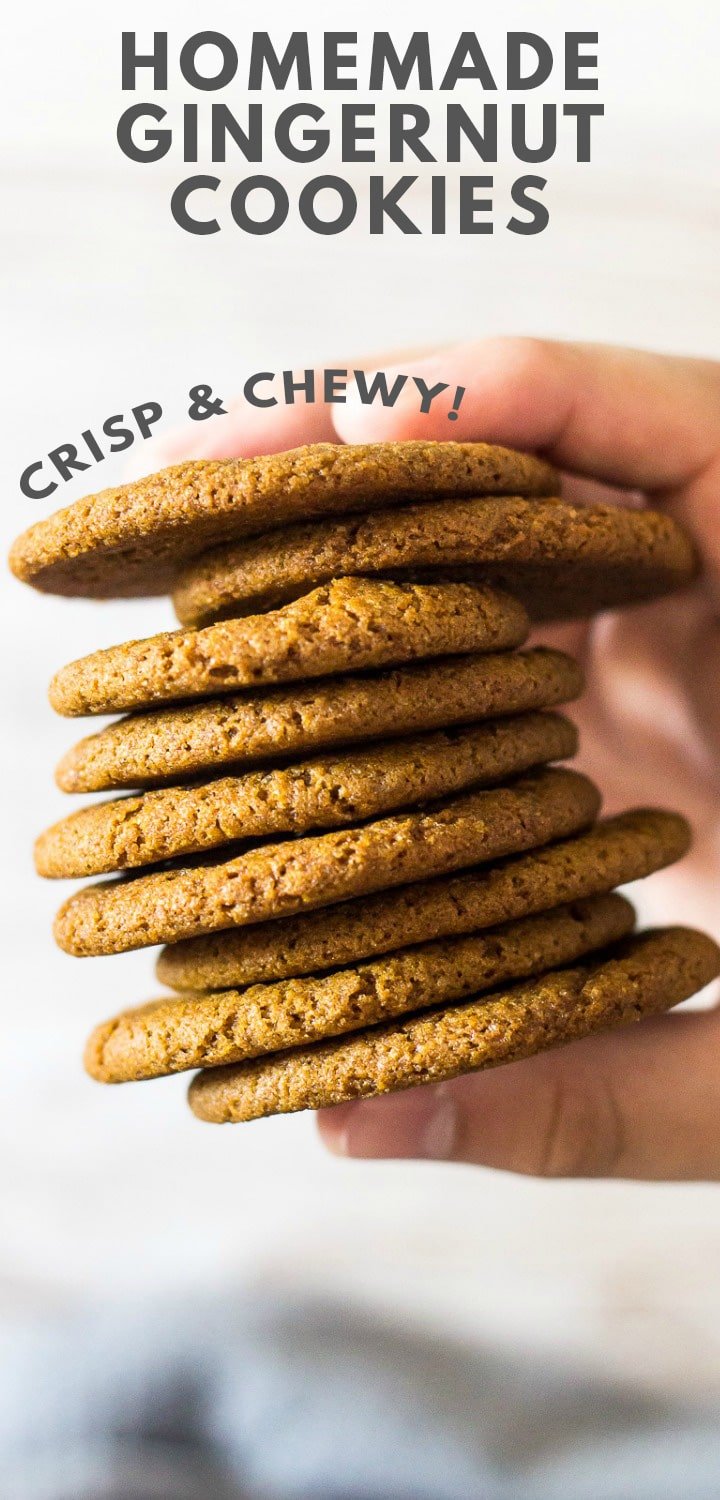 Homemade Gingernut Cookies - Simply Bake