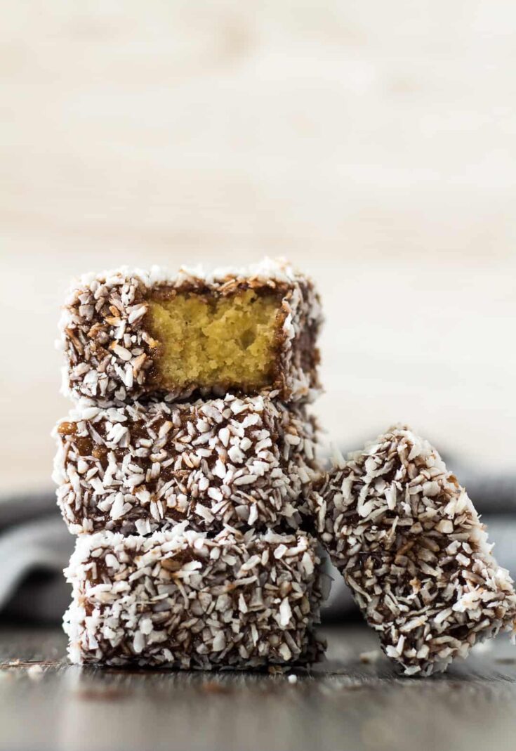 Homemade Lamingtons - Simply Bake