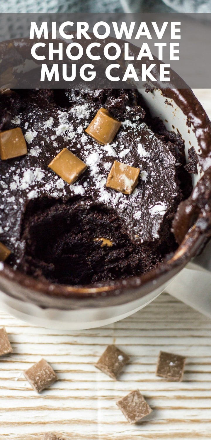 Microwave Chocolate Mug Cake - Simply Bake