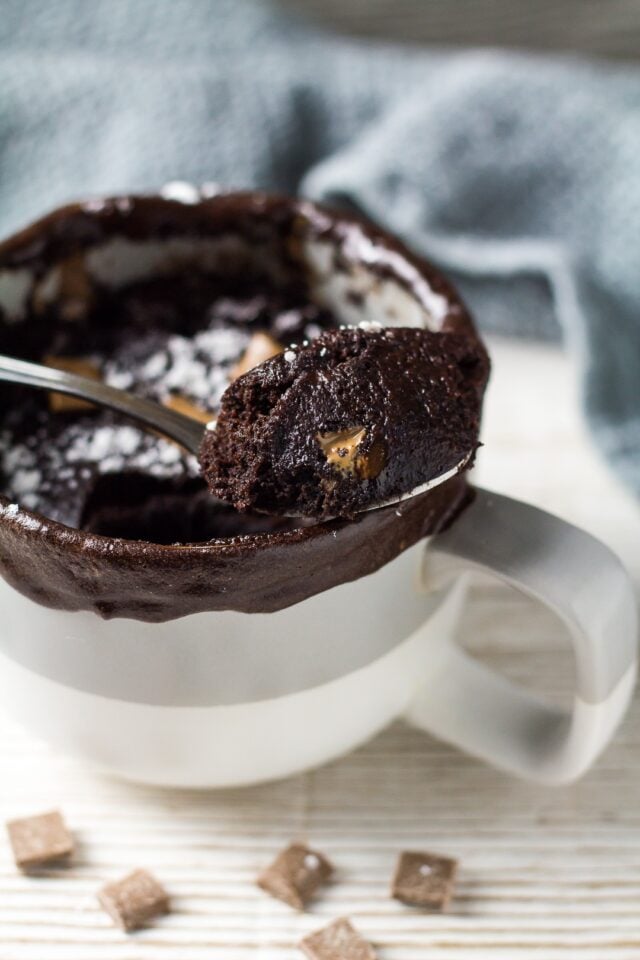 Microwave Chocolate Mug Cake - Simply Bake
