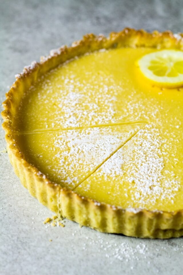 Easy Lemon Tart - Simply Bake