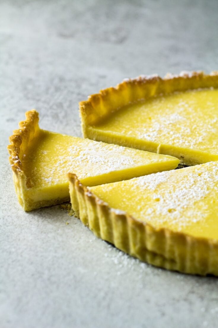 Easy Lemon Tart - Simply Bake