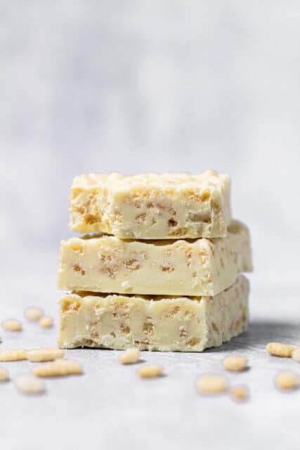 White Chocolate Crunch Bars - Simply Bake