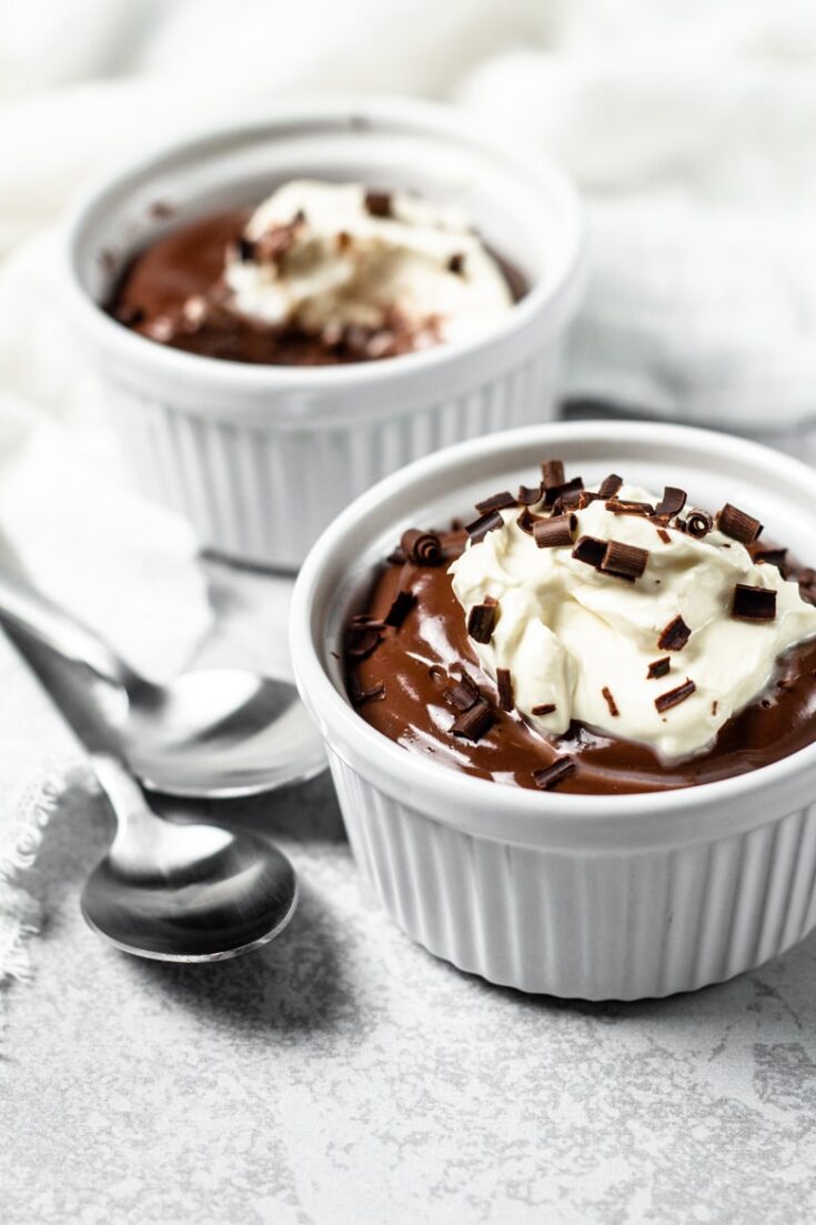 Easy Chocolate Pudding - Simply Bake