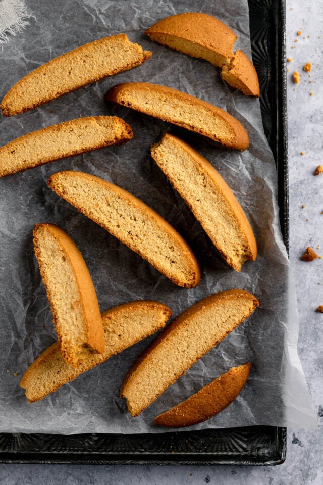 Easy Vanilla Biscotti - Simply Bake