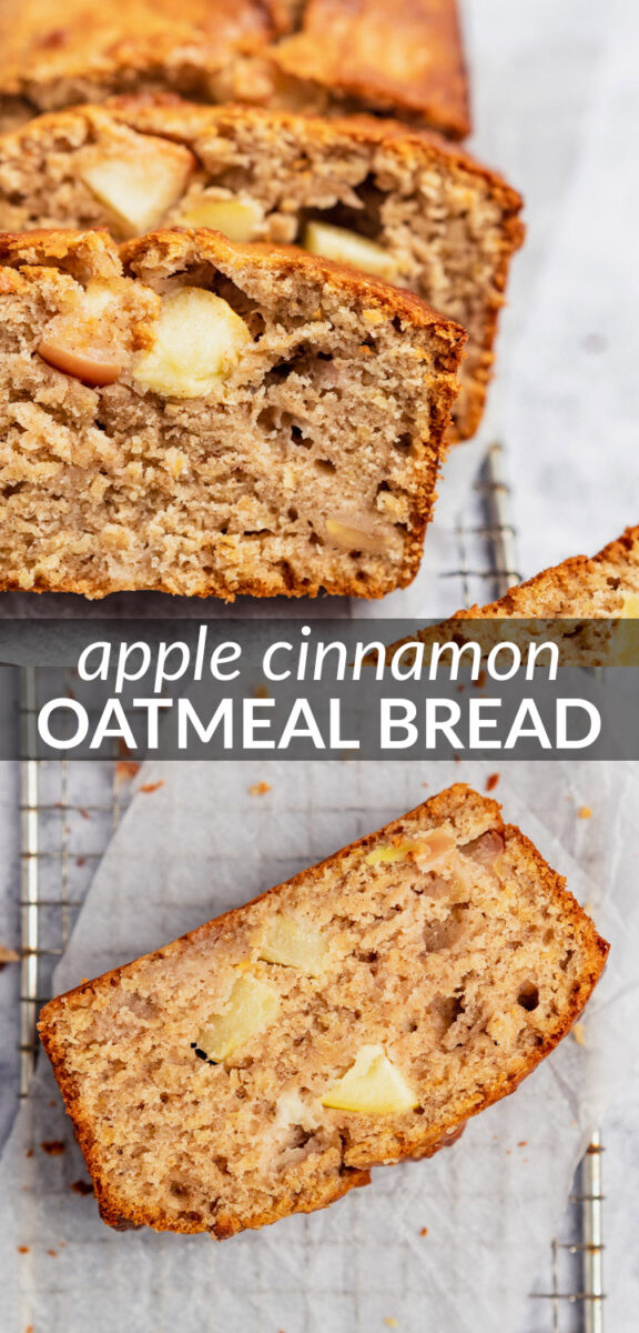 Apple Cinnamon Oatmeal Bread - Simply Bake