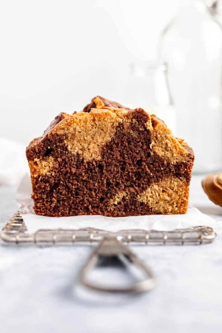 Marbled Biscoff Bread - Simply Bake