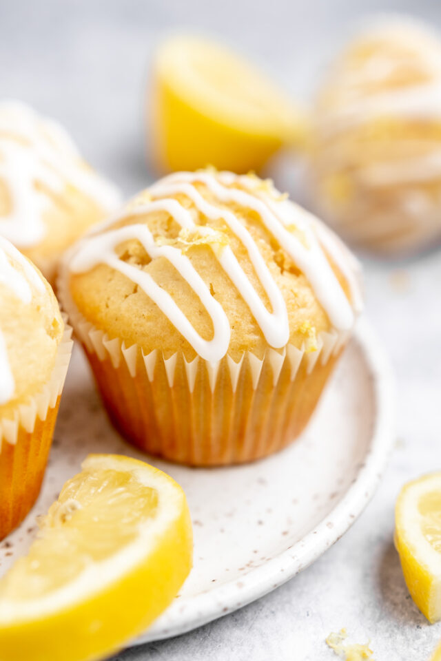 Lemon Drizzle Muffins - Simply Bake