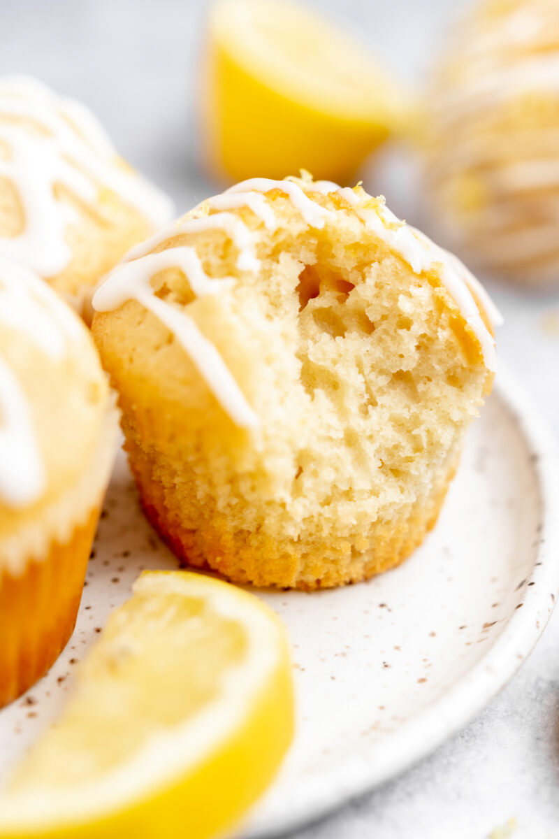 Lemon Drizzle Muffins - Simply Bake