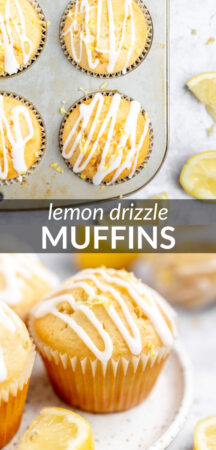 Lemon Drizzle Muffins - Simply Bake