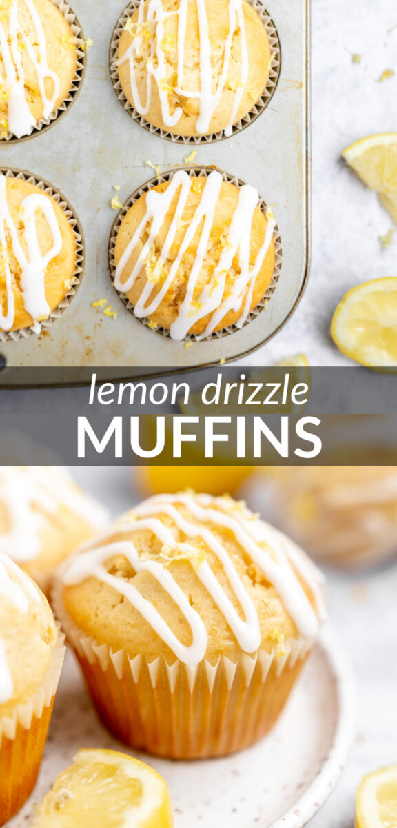 Lemon Drizzle Muffins - Simply Bake