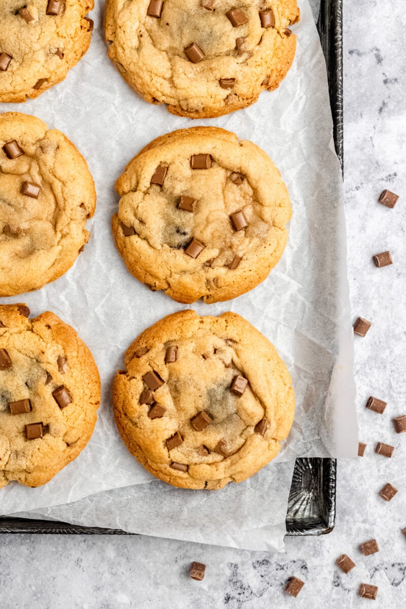 Brownie Stuffed Chocolate Chip Cookies - Simply Bake